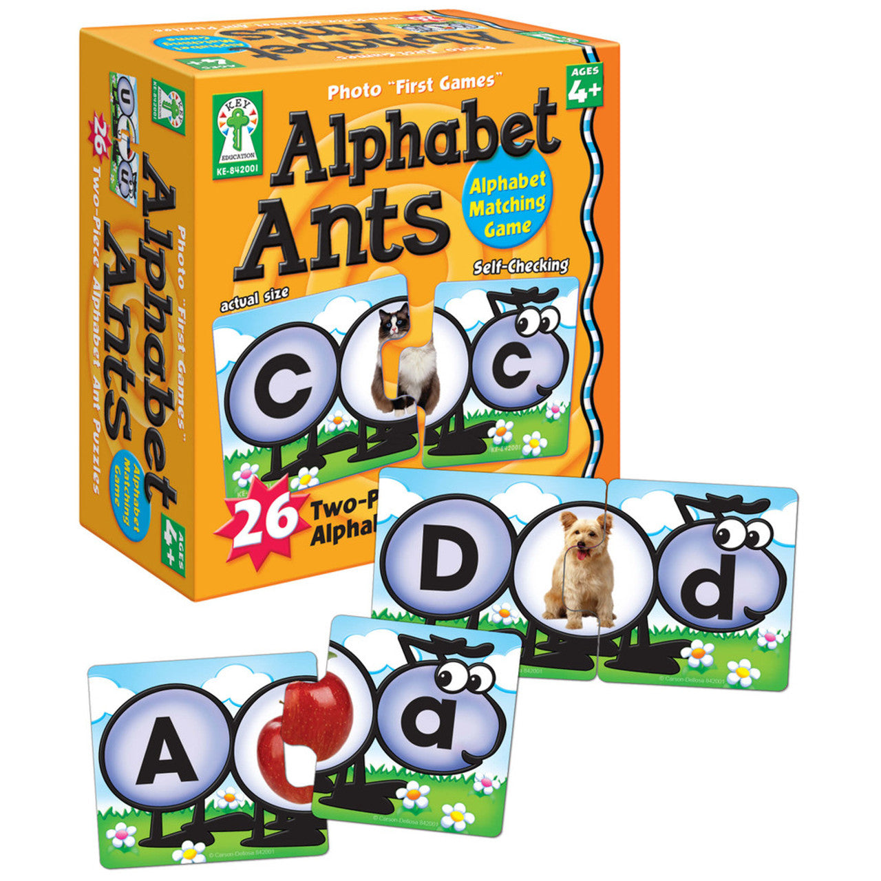 Photo First Games: Alphabet Ants Board Game – Zancos